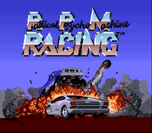 Игры Super Nintendo (SNES) > Radical Psycho Machine Racing :: Emu-Land.net