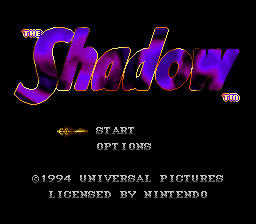 Super Nintendo (SNES) Games > Shadow, The :: Emu-Land.net