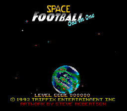 Игры Super Nintendo (SNES) > Space Football: One on One :: Emu-Land.net