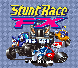 Игры Super Nintendo (SNES) > Stunt Race FX :: Emu-Land.net