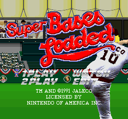Игры Super Nintendo (SNES) > Super Bases Loaded :: Emu-Land.net