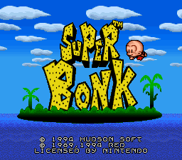 Игры Super Nintendo (SNES) > Super Bonk :: Emu-Land.net