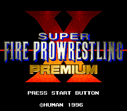 Игры Super Nintendo (SNES) > Super Fire Pro Wrestling X :: Emu-Land.net