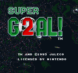 Игры Super Nintendo (SNES) > Super Goal! 2 :: Emu-Land.net