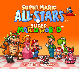 Super Nintendo (SNES) Games > Super Mario All-Stars :: Emu-Land.net