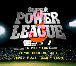 Игры Super Nintendo (SNES) > Super Power League 3 :: Emu-Land.net