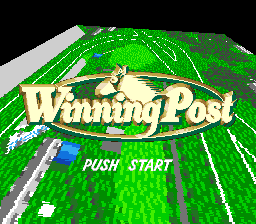 Игры Super Nintendo (SNES) > Winning Post :: Emu-Land.net