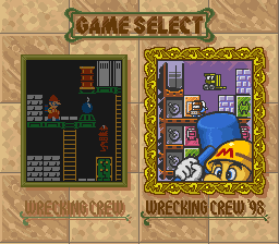 Игры Super Nintendo (SNES) > Wrecking Crew '98 :: Emu-Land.net