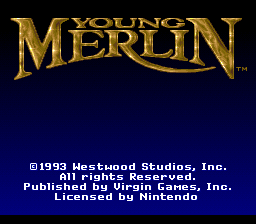 Игры Super Nintendo (SNES) > Young Merlin :: Emu-Land.net