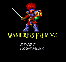 Игры Super Nintendo (SNES) > Ys III: Wanderers from Ys :: Emu-Land.net