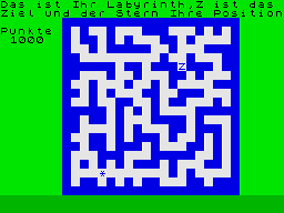 ZX Spectrum Games > 3D-Labyrinth (1983)(-) :: Emu-Land.net