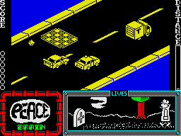 ZX Spectrum Games > Agent-X in The Brain Drain Caper (1986 ...