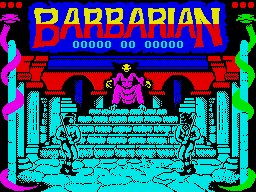 ZX Spectrum Games > Barbarian - 1 Player (1987)(Palace Software) :: Emu ...