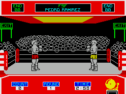 Игры ZX Spectrum > Barry McGuigan World Championship Boxing (1985 ...