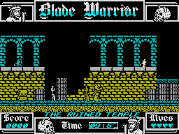 ZX Spectrum Games > Blade Warrior (1988)(Codemasters) :: Emu-Land.net