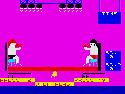 Игры ZX Spectrum > Boxing (1984)(Silicon Joy) :: Emu-Land.net