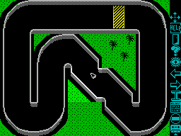 Игры ZX Spectrum > Championship Sprint - Track Editor (1988)(Electric ...