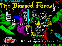 Игры ZX Spectrum > Damned Forest, The (1988)(Cult Games) :: Emu-Land.net