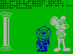 ZX Spectrum Games > Danger Mouse in The Black Forest Chateau (1984 ...