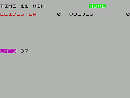 Игры ZX Spectrum > Football Director (1986)(D&H Games) :: Emu-Land.net
