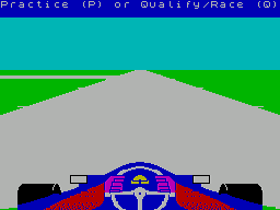 ZX Spectrum Games > Formula 1 Simulator (1984)(Mastertronic) :: Emu ...