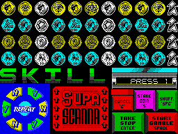 ZX Spectrum Games > Fruit Machine Simulator 2 - Mega Trek (1990 ...