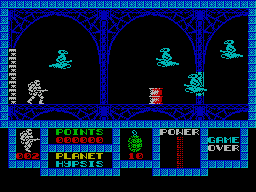 Игры ZX Spectrum > Game Over (1987)(Imagine Software) :: Emu-Land.net