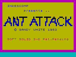ZX Spectrum Games > Hormigas (1983)(Microbyte) :: Emu-Land.net