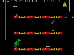 ZX Spectrum Games > Hunchback II - Quasimodo's Revenge (1985)(Ocean ...