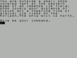 Игры ZX Spectrum > Ice Station Zero (1985)(8th Day Software) :: Emu ...