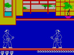 Игры ZX Spectrum > Kung-Fu (1984)(Bug-Byte Software) :: Emu-Land.net
