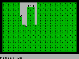 ZX Spectrum Games > Minesweeper (1997)(CSSCGC) :: Emu-Land.net