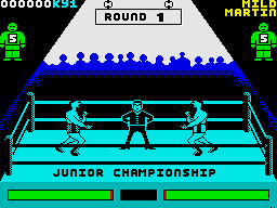 ZX Spectrum Games > Pro Boxing Simulator (1990)(Codemasters) :: Emu ...
