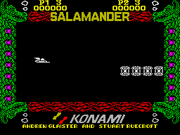 Игры ZX Spectrum > Salamander (1987)(Imagine Software) :: Emu-Land.net