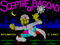 Игры ZX Spectrum > Sceptre of Bagdad (1987)(Atlantis Software) :: Emu ...