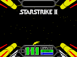 ZX Spectrum Games > Starstrike II (1986)(Realtime Games Software ...