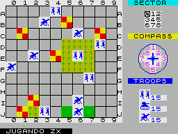 ZX Spectrum Games > War Zone (1984)(CCS) :: Emu-Land.net