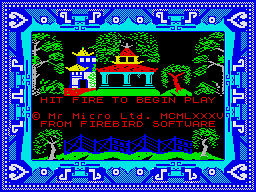 ZX Spectrum Games > Willow Pattern Adventure, The (1985)(Firebird ...